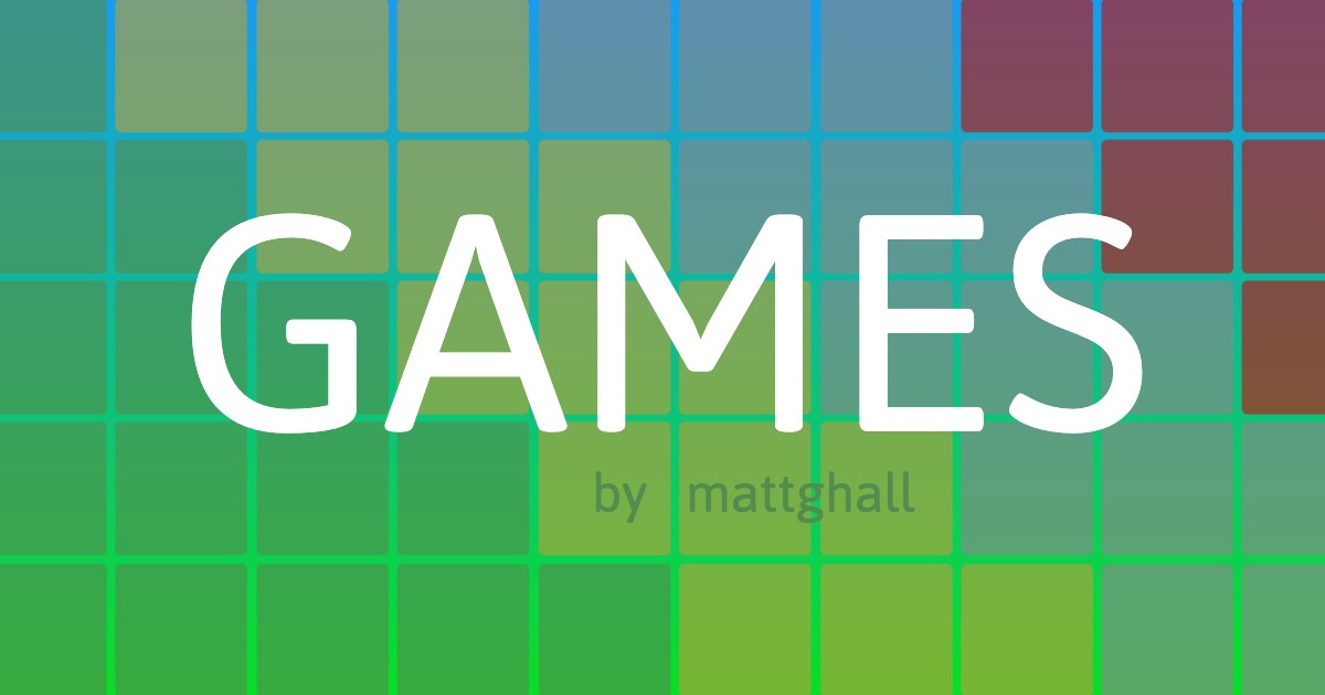 Matt's Games